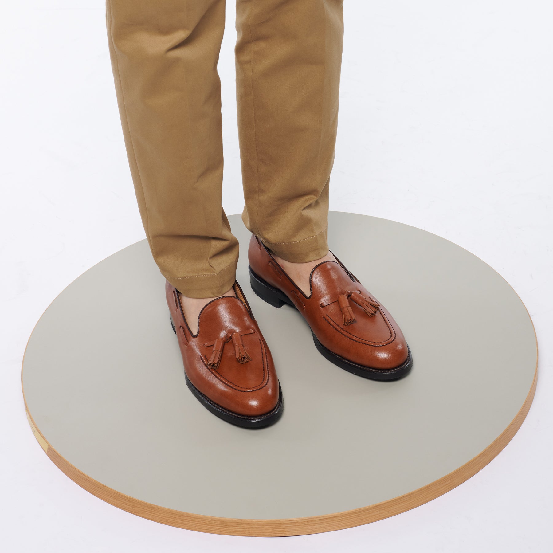 ＜REGAL＞流蘇樂福鞋/棕色 | テーーマ teema