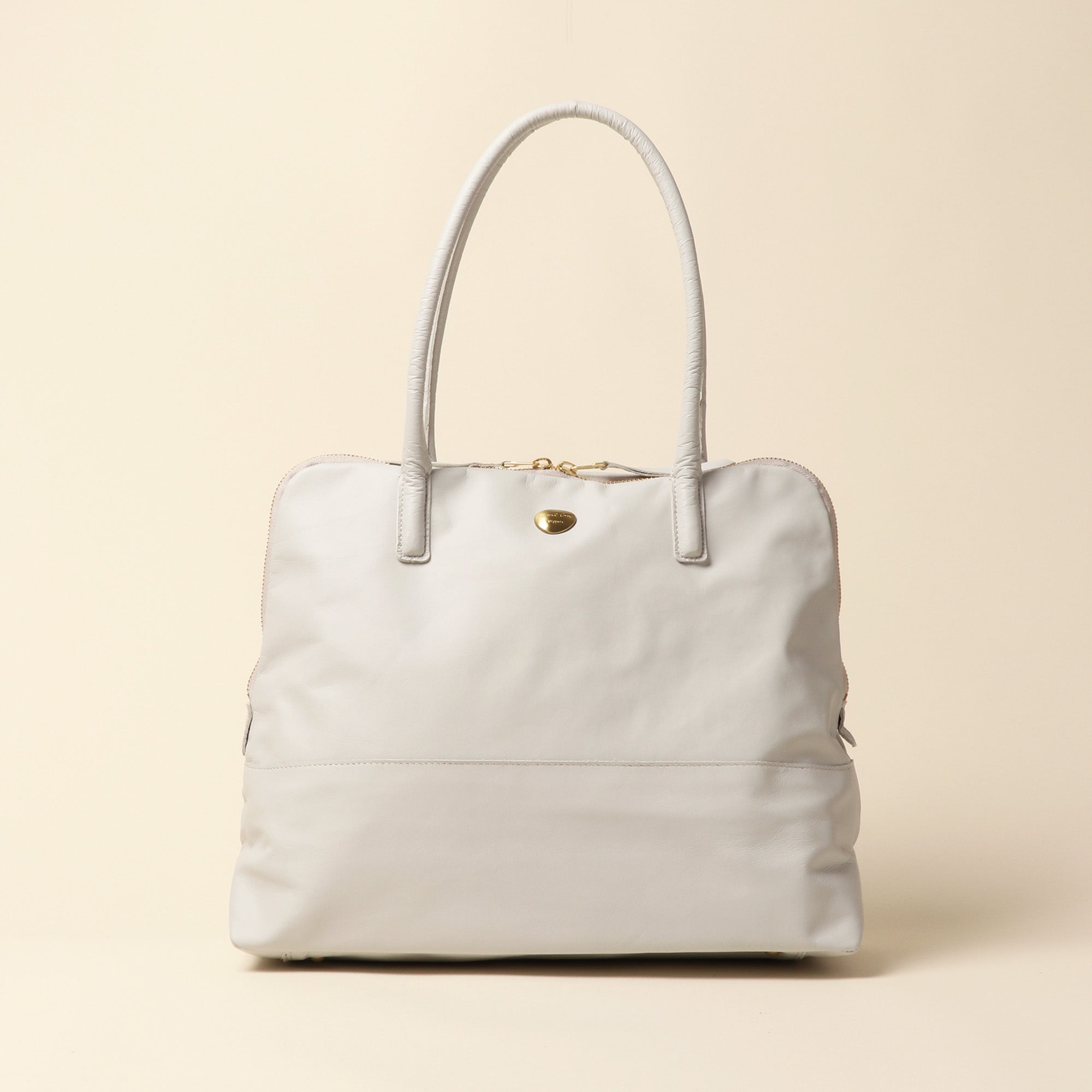 ＜Neutral Gray＞NH405哈士奇 托特包 L /銀白色 | テーーマ teema