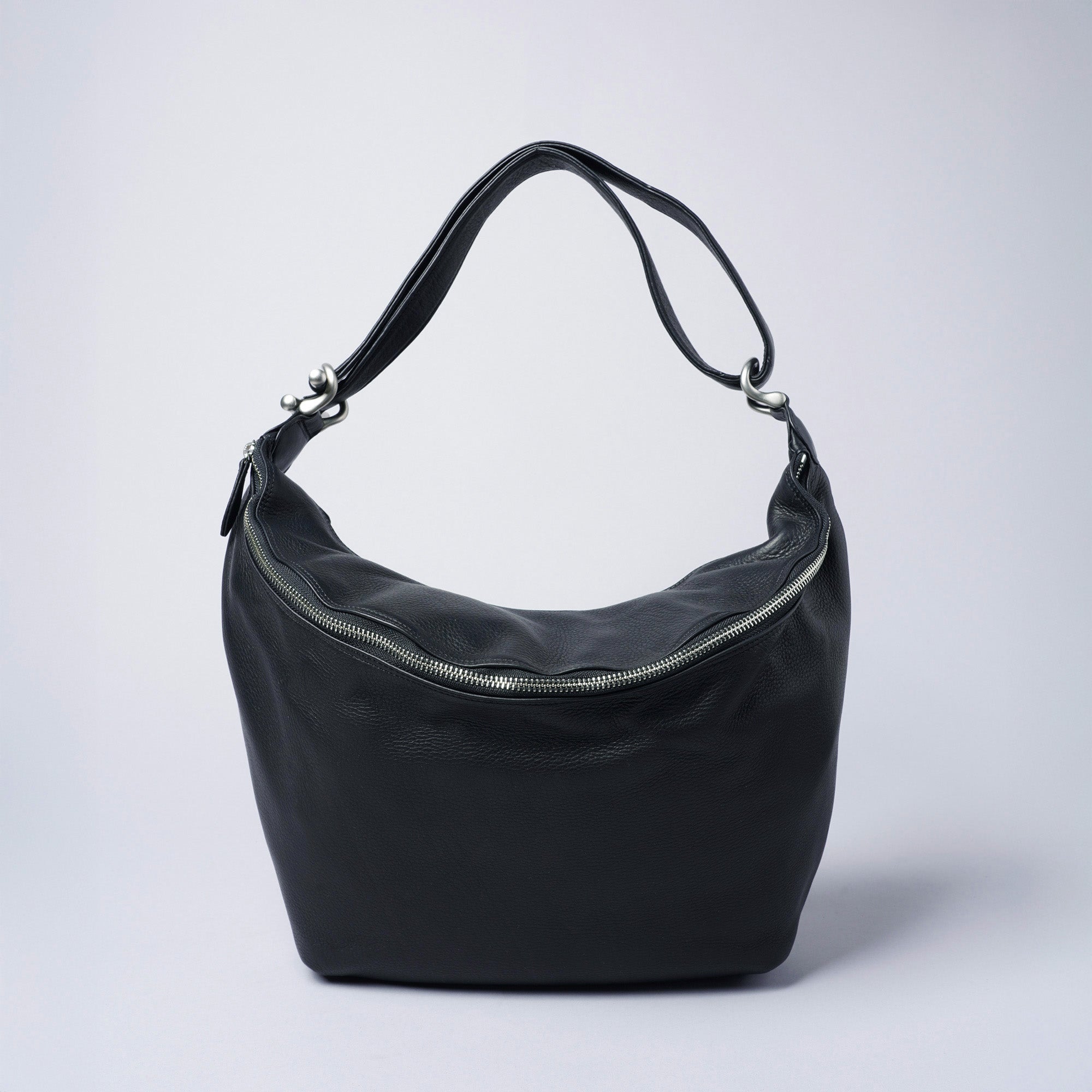 Zilda W Zipper 2 WAY Shoulder Bag / Black | テーーマ teema